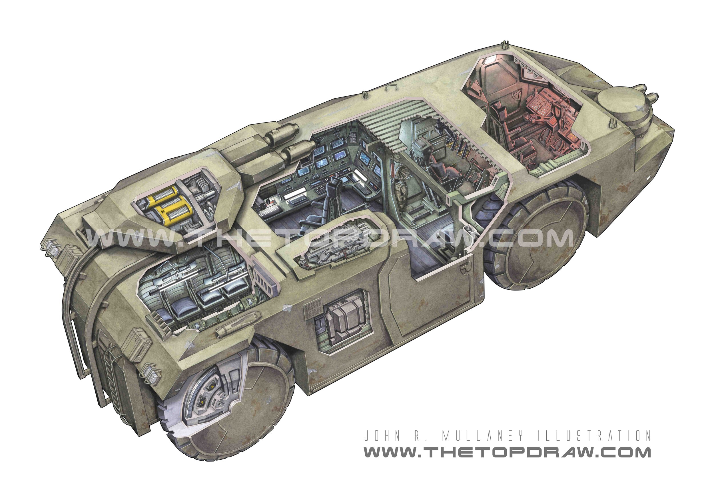 Alien — John R. Mullaney Visualisation