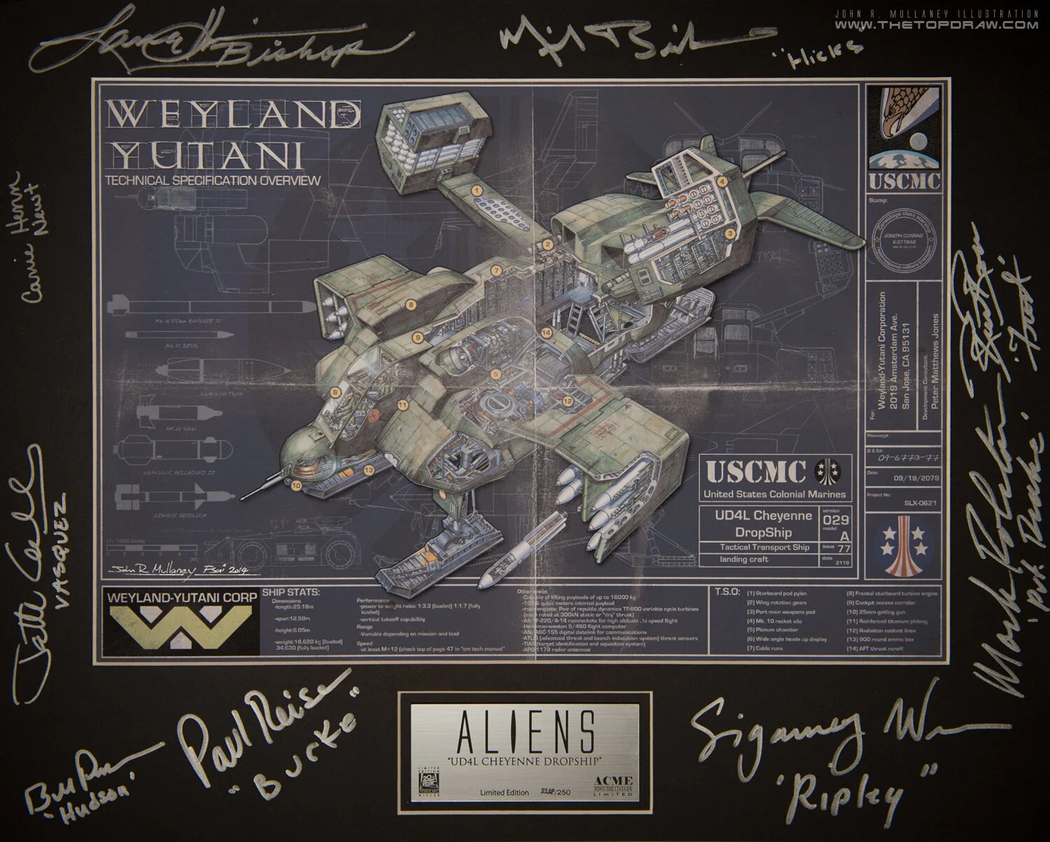 Alien — John R. Mullaney Visualisation