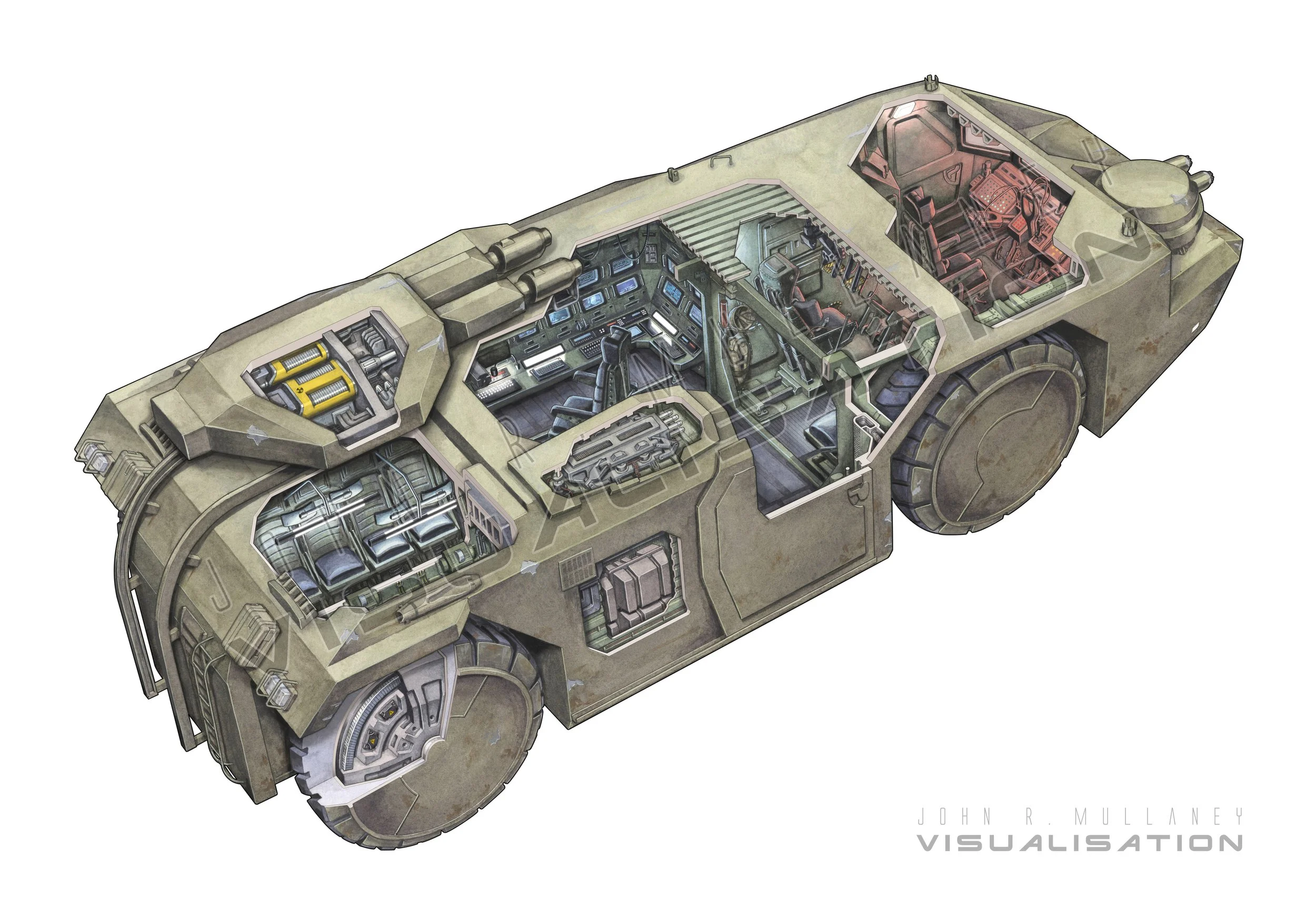 Alien — John R. Mullaney Visualisation