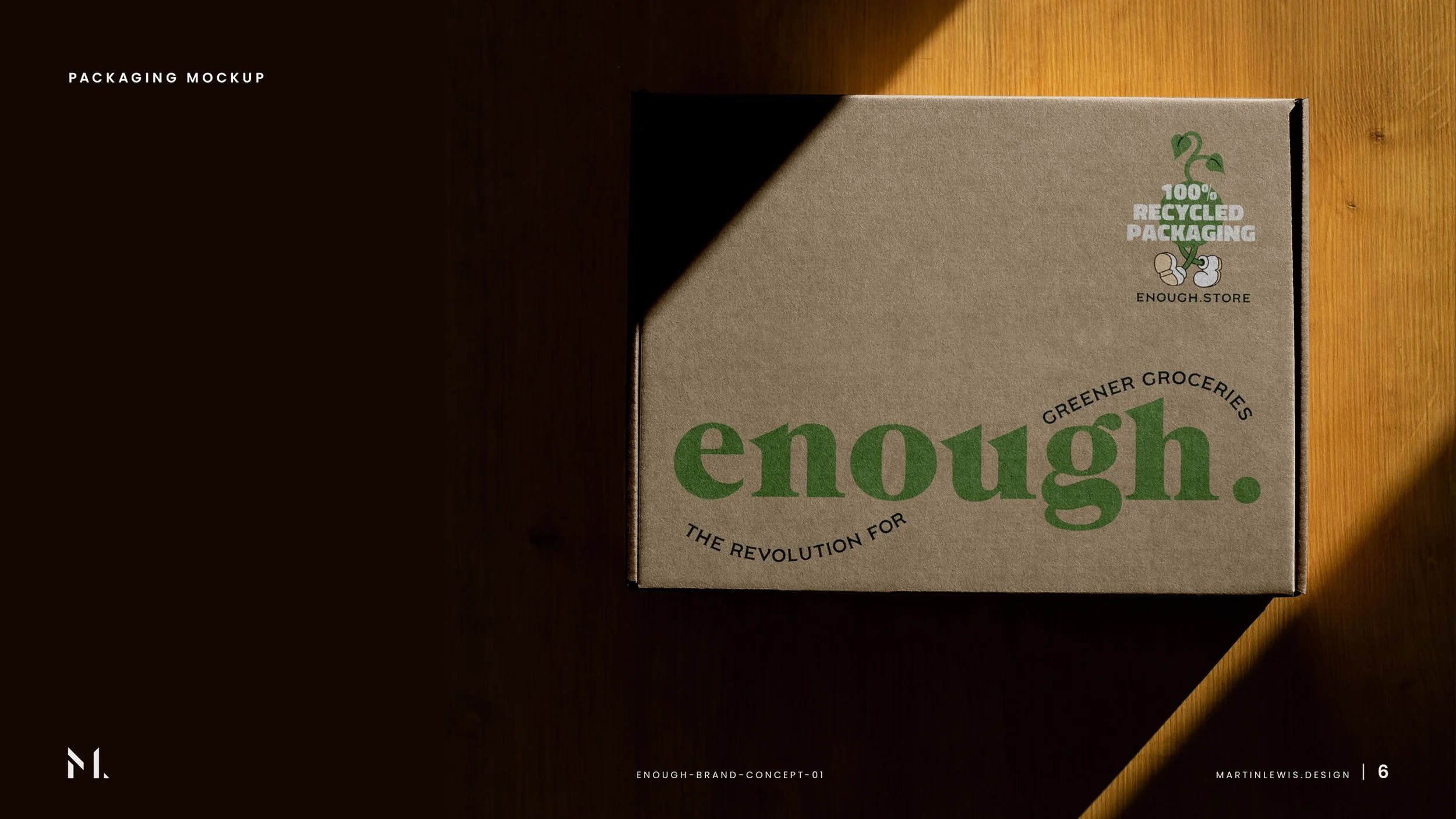 Enough — Martin Lewis Design