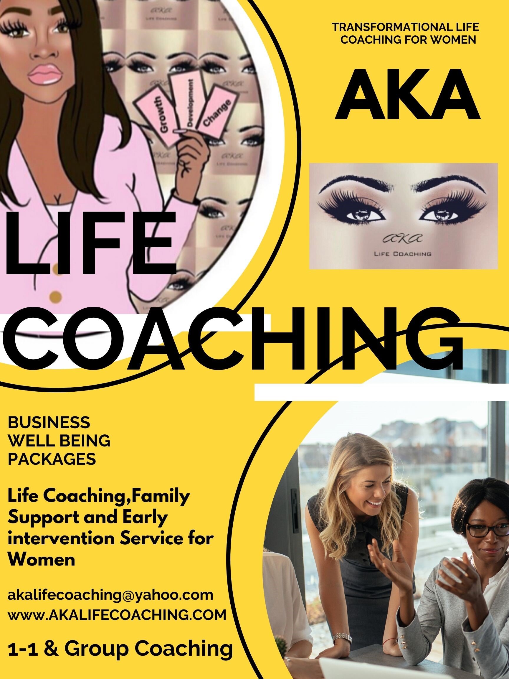 LEAFLETS AND AKA ADS — AKA Life Coaching Transformational Life Coaching ...