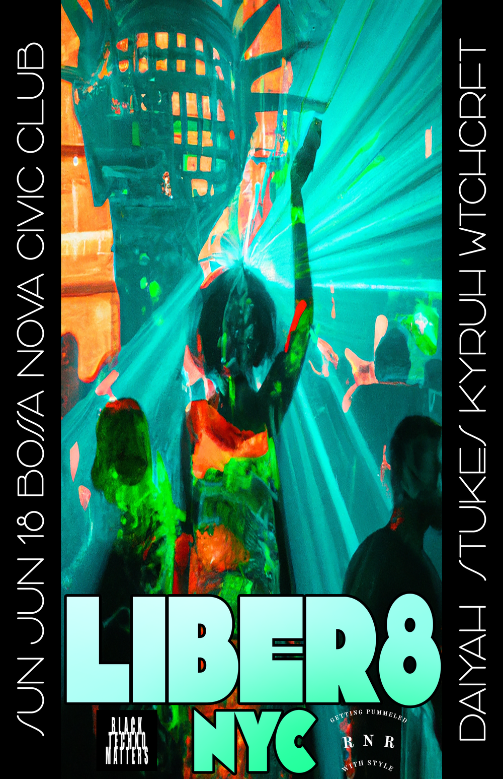 LIBER8 NYC — BLACK TECHNO MATTERS