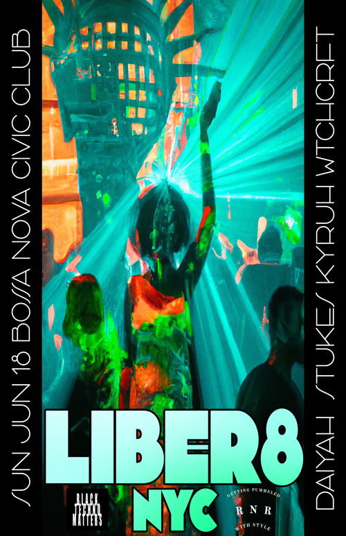 LIBER8 NYC — BLACK TECHNO MATTERS