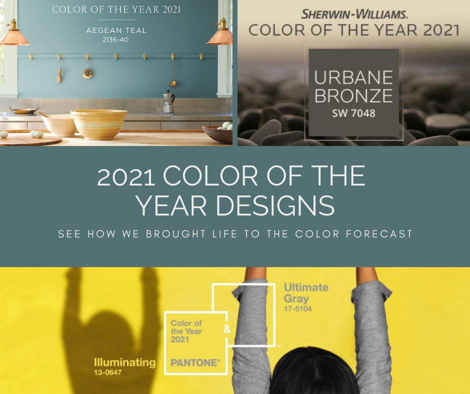 2021 Color of the Year Room Designs — Staged by Design