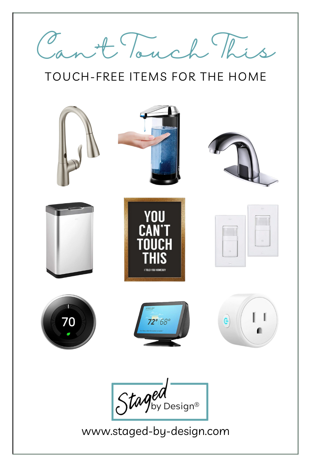 Can't Touch This - 2021 Trend for Touch Free Design — Staged by Design