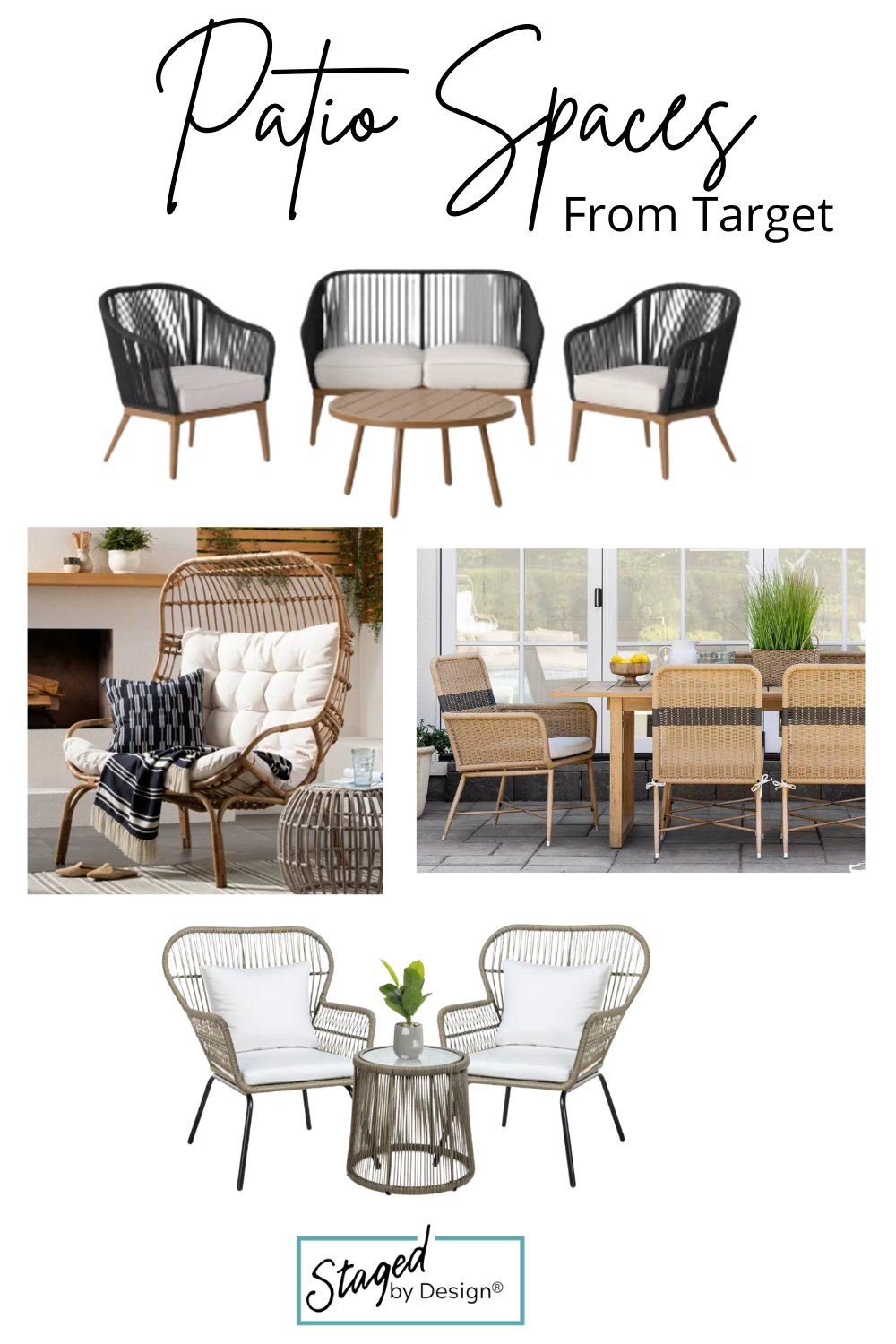 Patio Spaces — Staged by Design