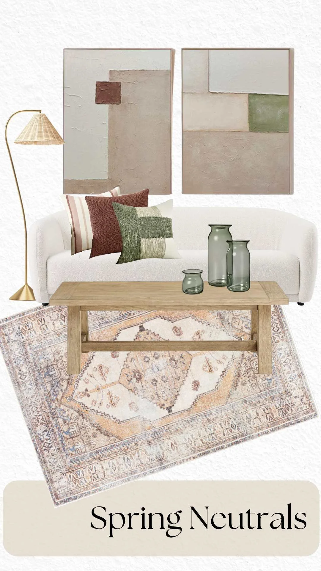 Spring Neutral Home Decor — Staged by Design