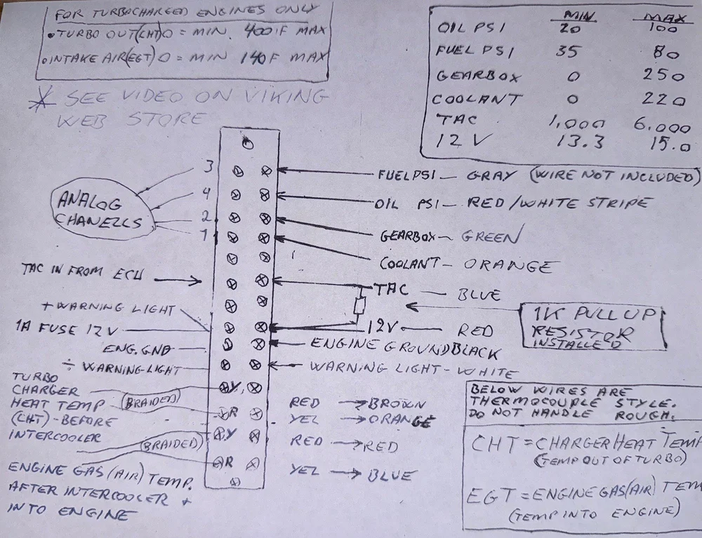 Sensor Locations, EIS & Viking View — Viking Aircraft Engines