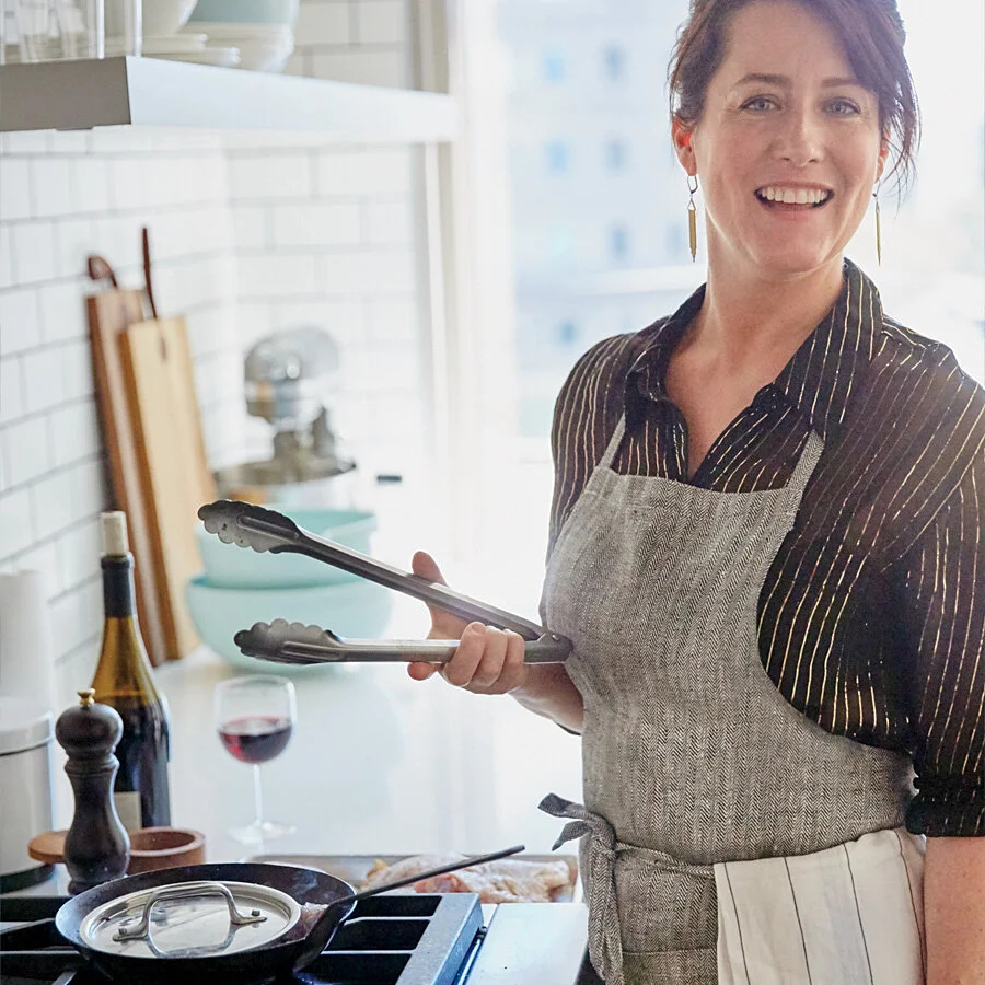 Chef Naomi Pomeroy - Braised Chicken Thighs with Marinated Artichokes ...