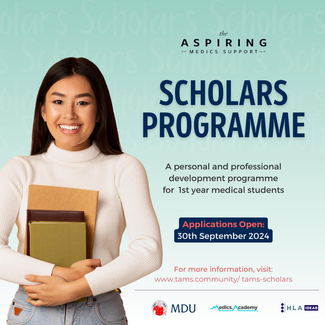 TAMS Scholars Programme — The Aspiring Medic's Support