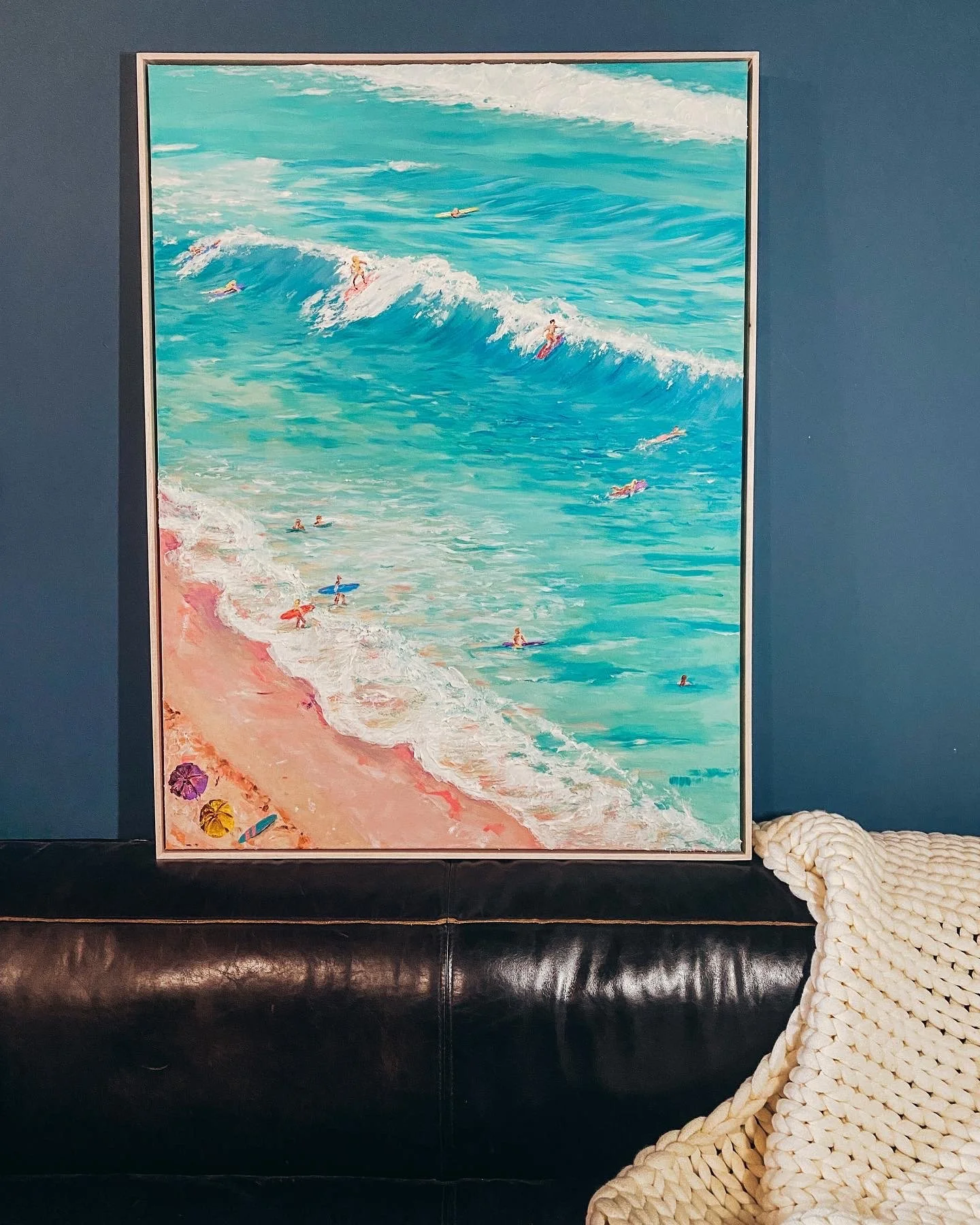Delta Lake Original Mountain Painting — Haley [Badenhop] Leeper Art ...
