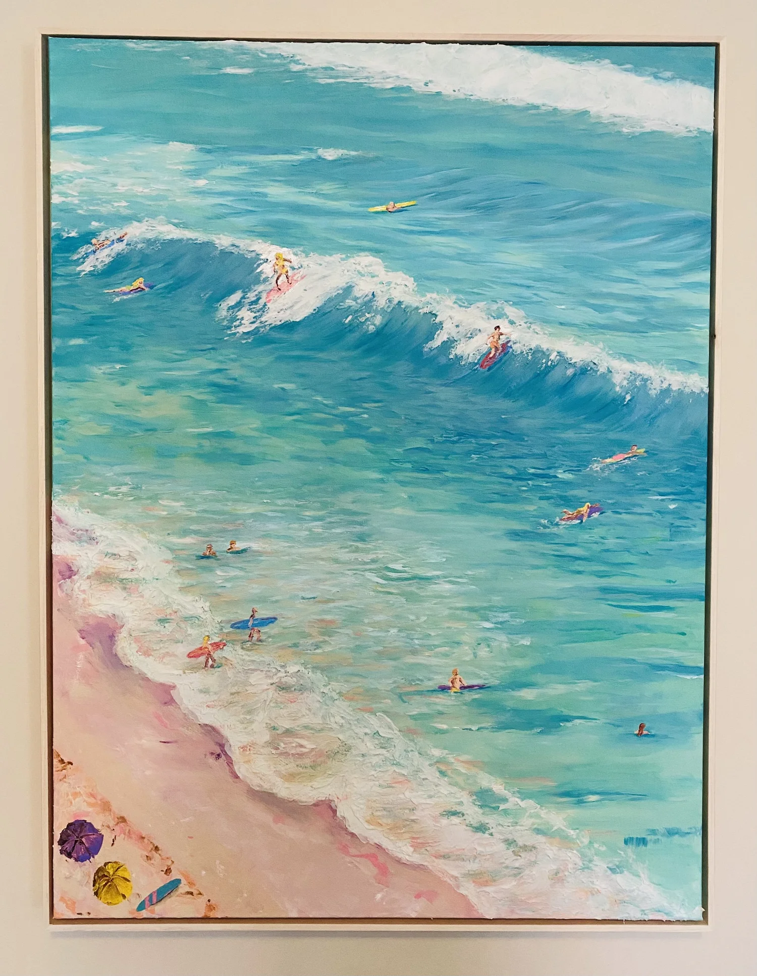 Delta Lake Original Mountain Painting — Haley [Badenhop] Leeper Art ...