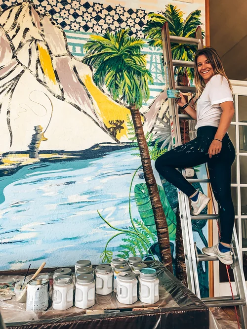 How to Paint Murals Course | Start Your Mural Journey Today — Haley ...