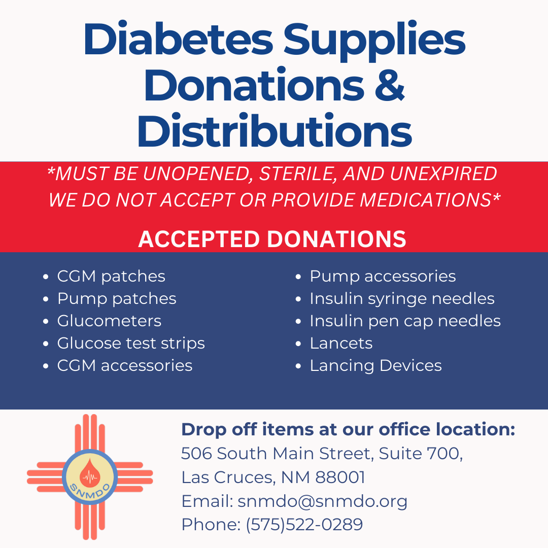 Diabetes Supplies — Southern New Mexico Diabetes Outreach