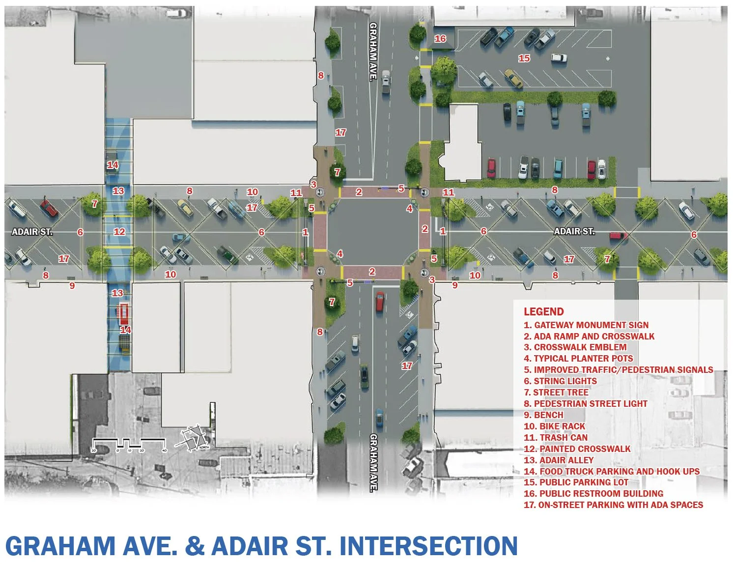 Streetscape Plan — Pryor Main Street