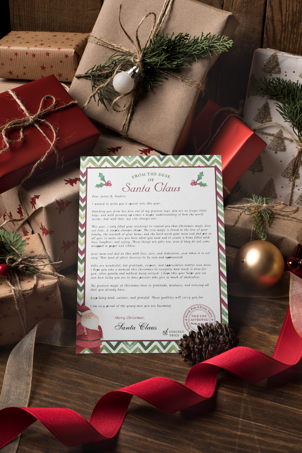When Christmas Magic Changes: A Letter from Santa for Older Kids ...