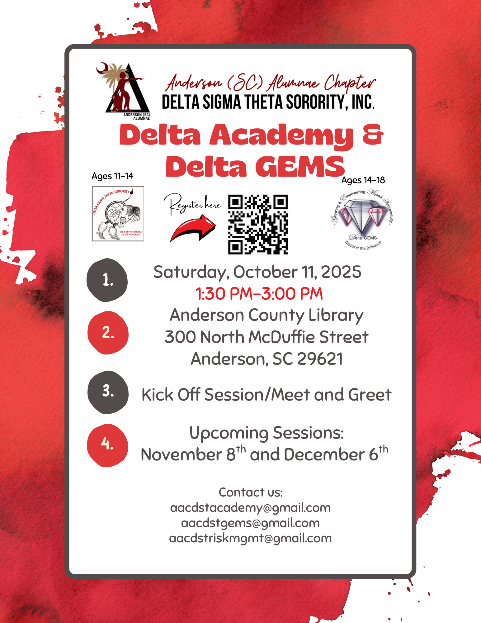 Delta Academy/Delta GEMS — Anderson Alumnae Chapter - Delta Sigma Theta ...