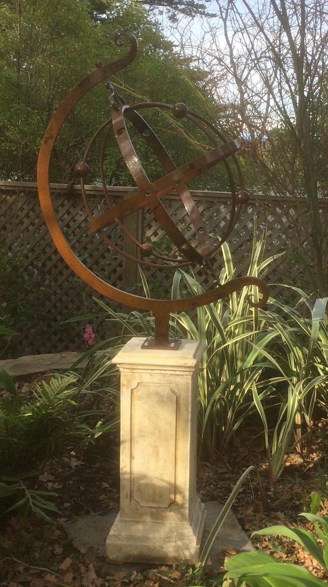 Armillary spheres — Willunga Forge