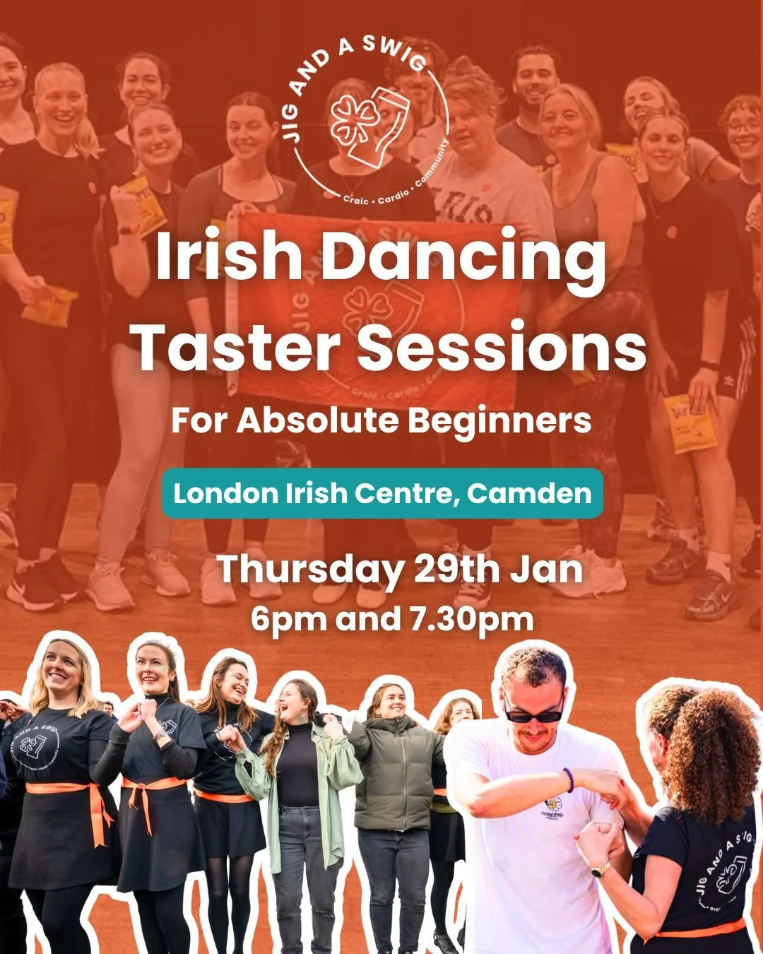 Adults Irish Dance Classes London - Beginners, Intermediate, Team Building