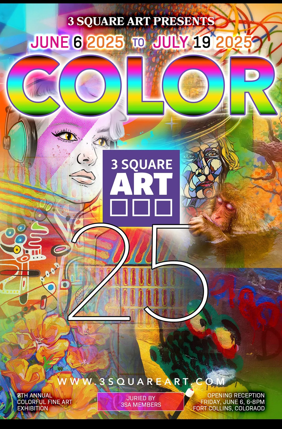 Buy art in Fort Collins Colorado at the 3 Square Art Gallery — 3 Square Art
