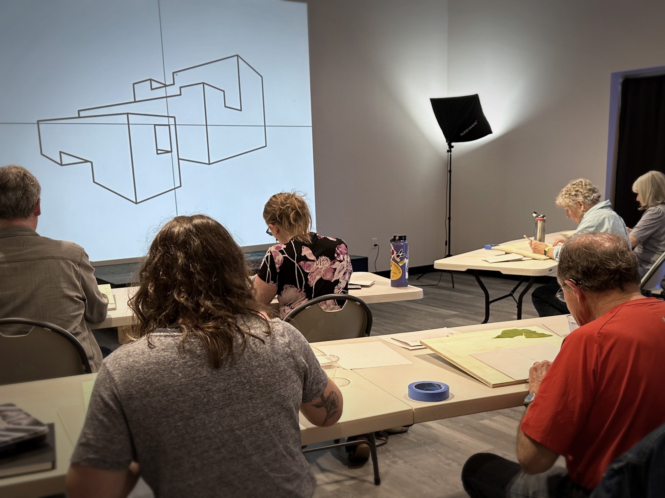 Foundations in Art - Drawing I, Contour — 3 Square Art