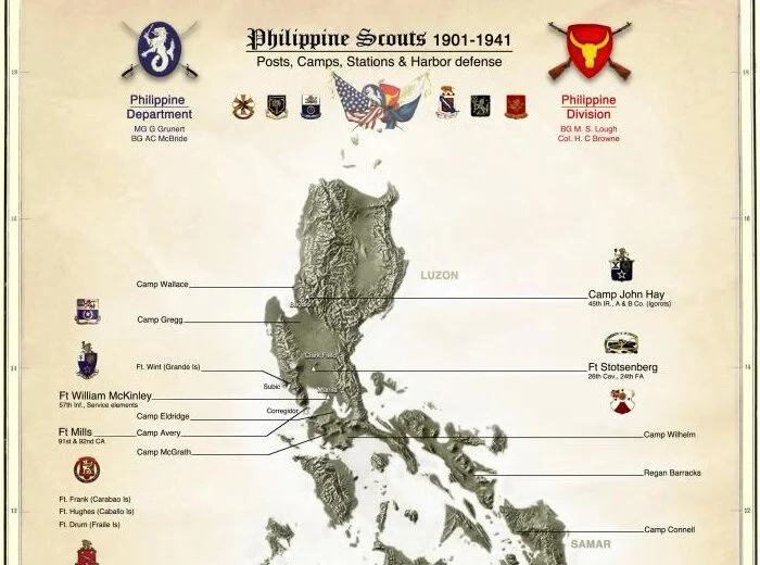 Philippine Scout Units and Bases — Philippine Scouts Heritage Society