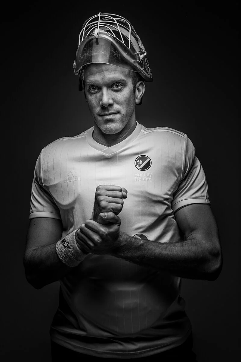 Hockey portraits - Col Morley - Photographer