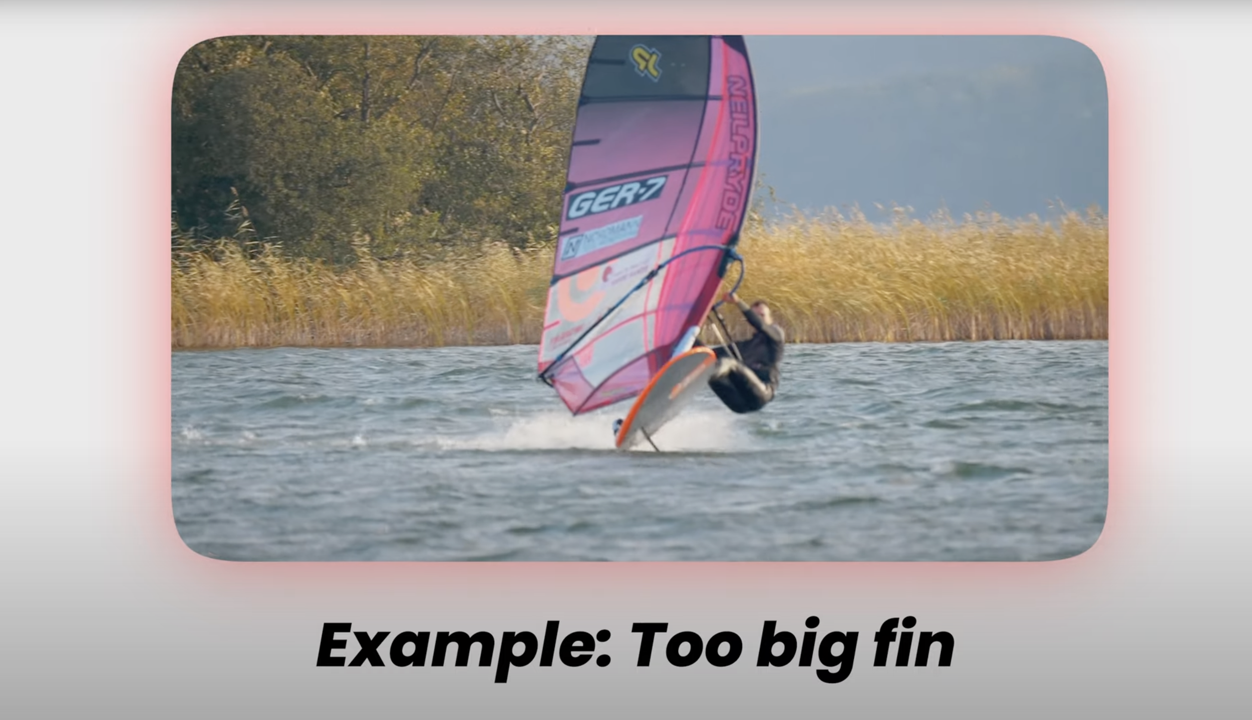 How to choose THE RIGHT WINDSURF FIN SIZE: Ultimate Guide to Fin Length ...