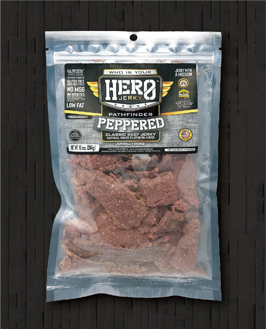 Caribe Jerky Shop — Hero Beef Jerky