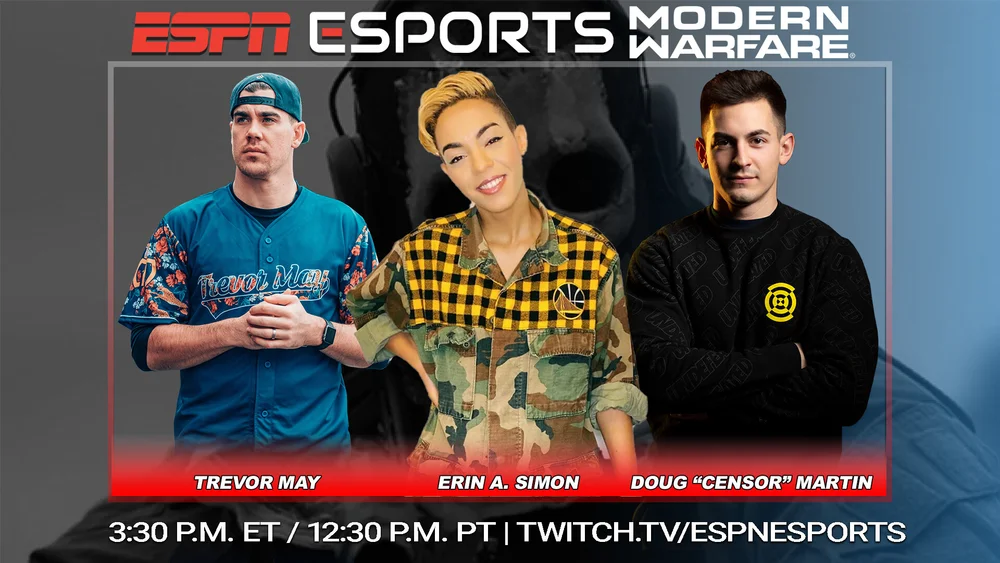 ESPN Esports Weekly Streams Every Wednesday — Erin Ashley Simon