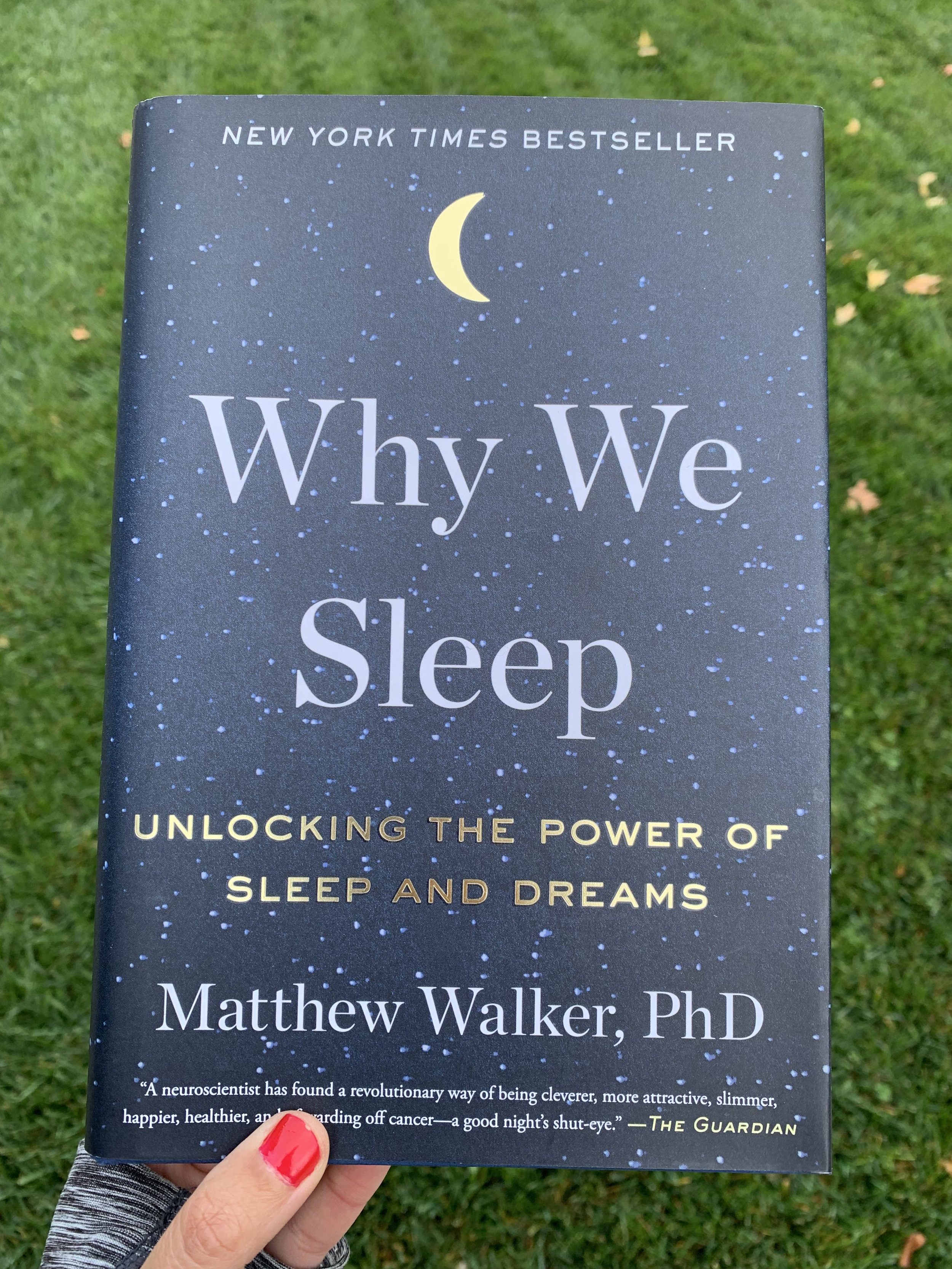 Book Recommendation: Why We Sleep by Matthew Walker — Dr. Tiffany Vora