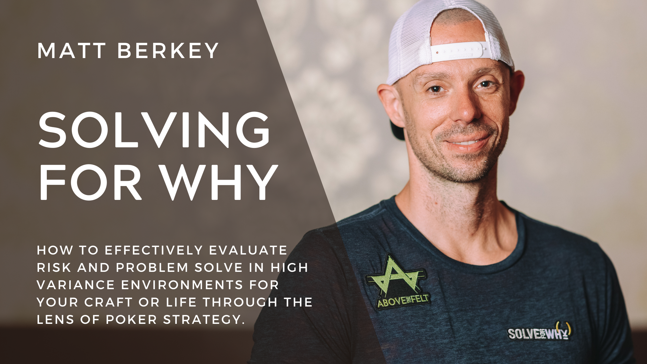 Matt Berkey — Above the Felt