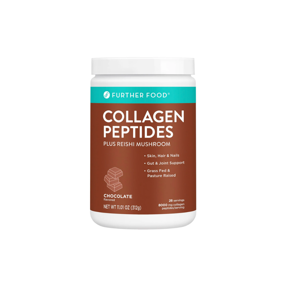 Further Food Collagen Peptides Plus Reishi Mushrooms: Chocolate ...