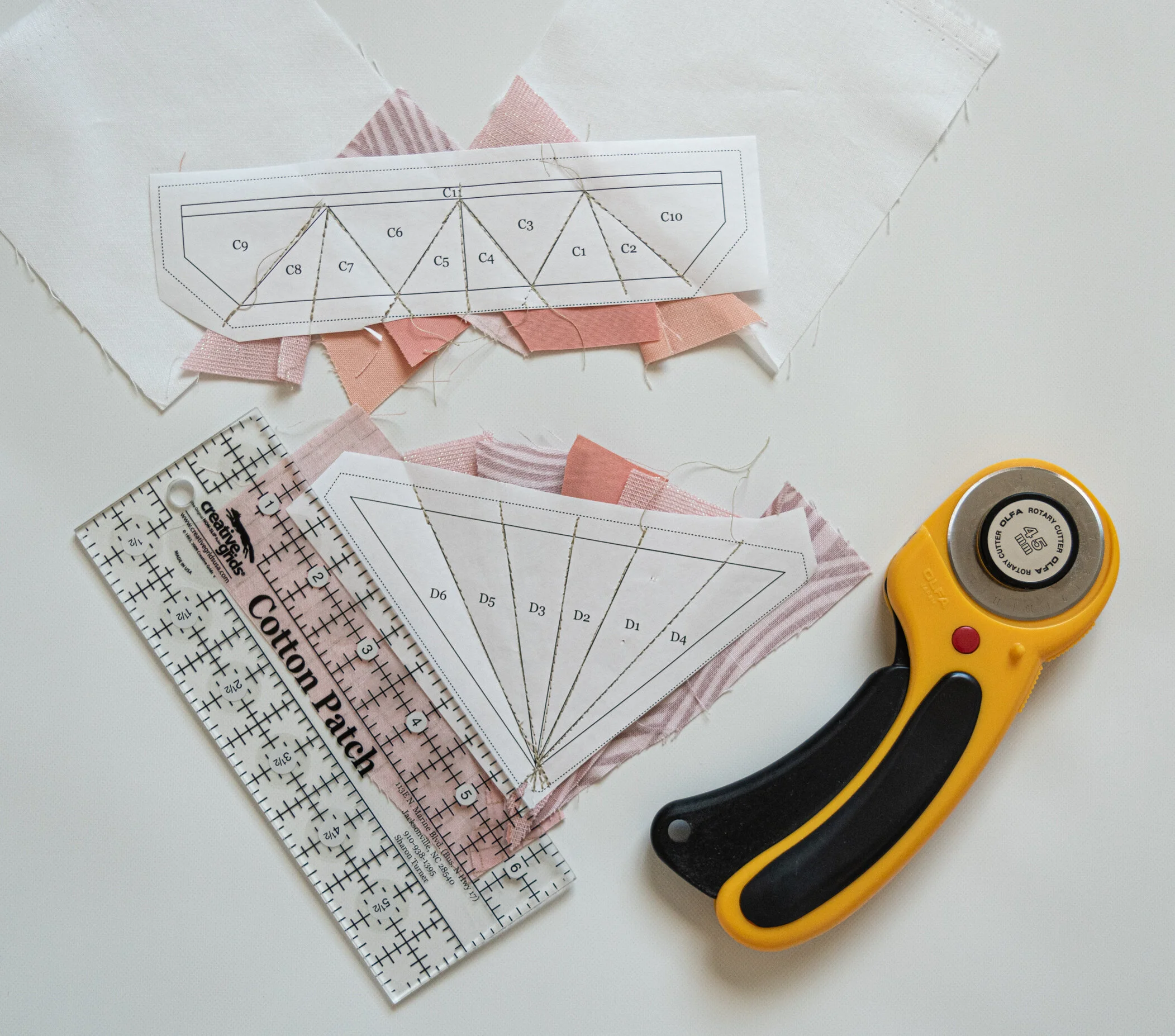 Gemstone Foundation Paper Piecing Tutorial – Great Heron Thread Co.