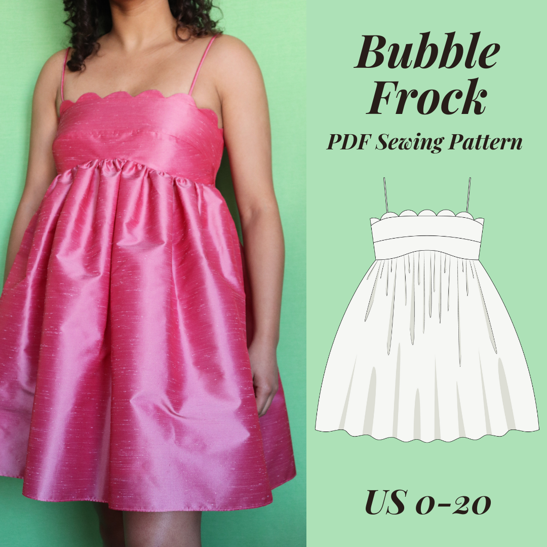Bubble Frock PDF Sewing Pattern — LYDIA NAOMI