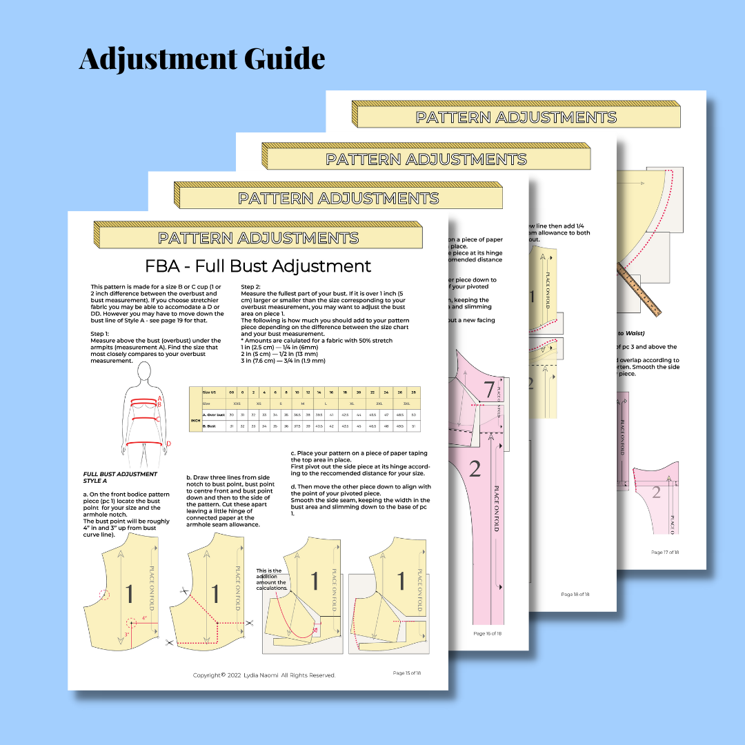 Celeste Frock PDF Sewing Pattern — LYDIA NAOMI