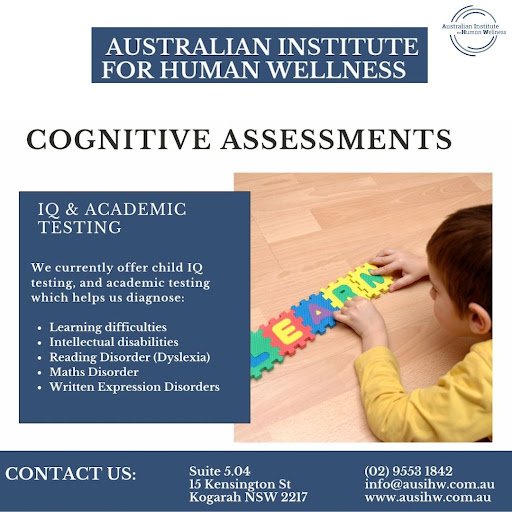 Cognitive Assessments — Australian Institute For Human Wellness