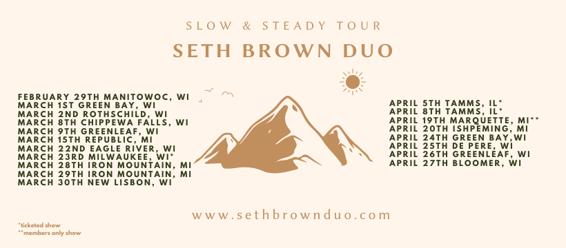 LIVE — Seth Brown Duo