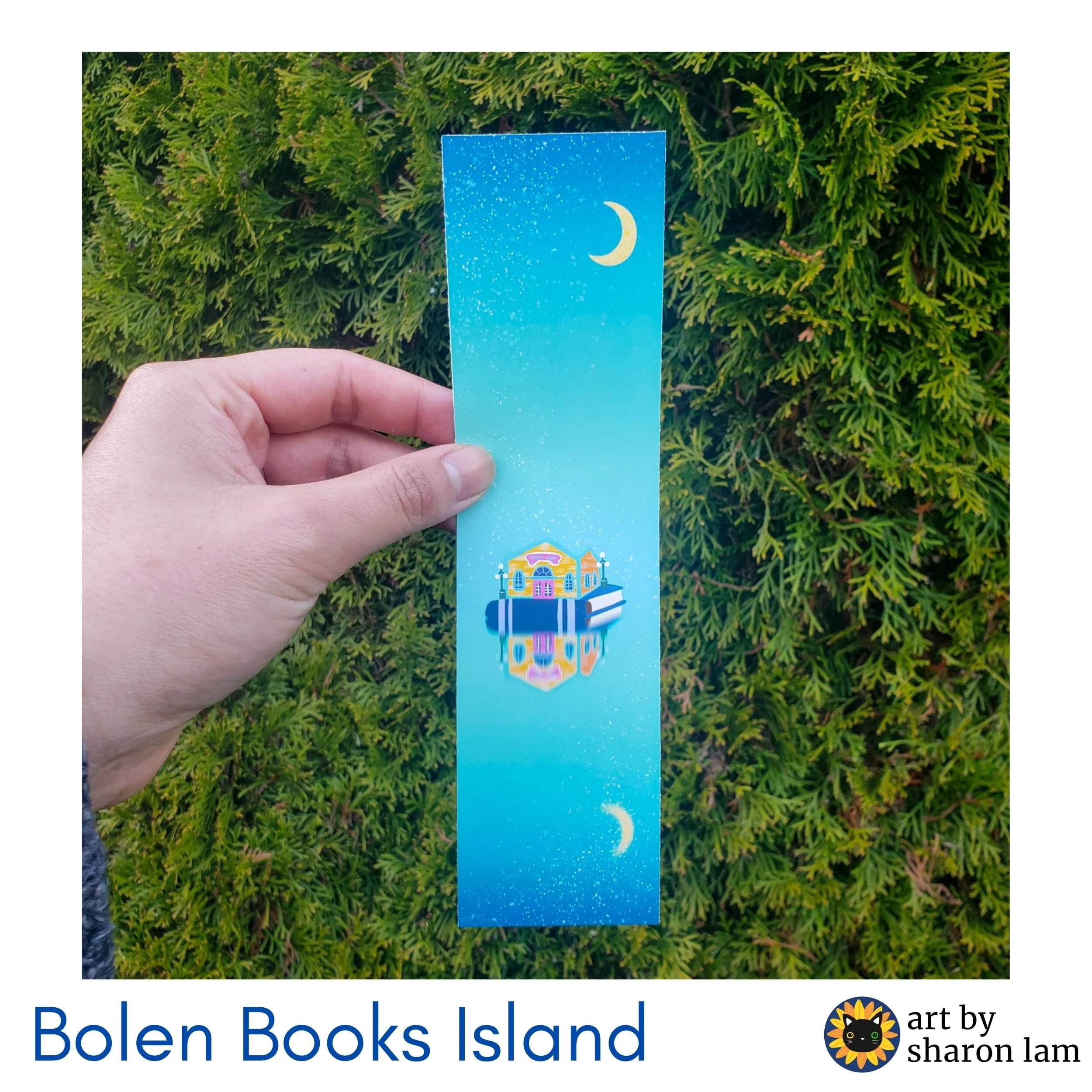 Island Bookmarks — Art by Sharon Lam