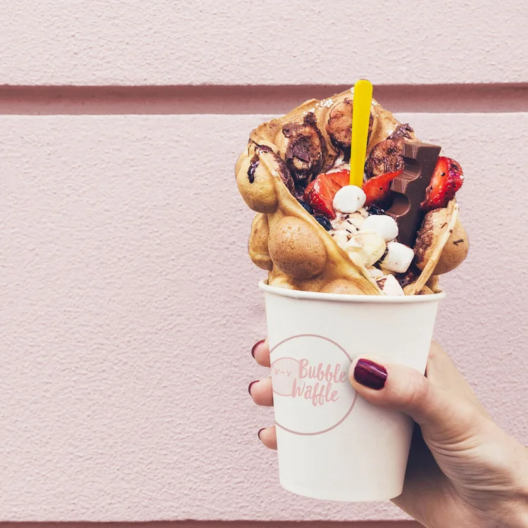 Bubble Waffle Food Truck — Saffron & Co Creative
