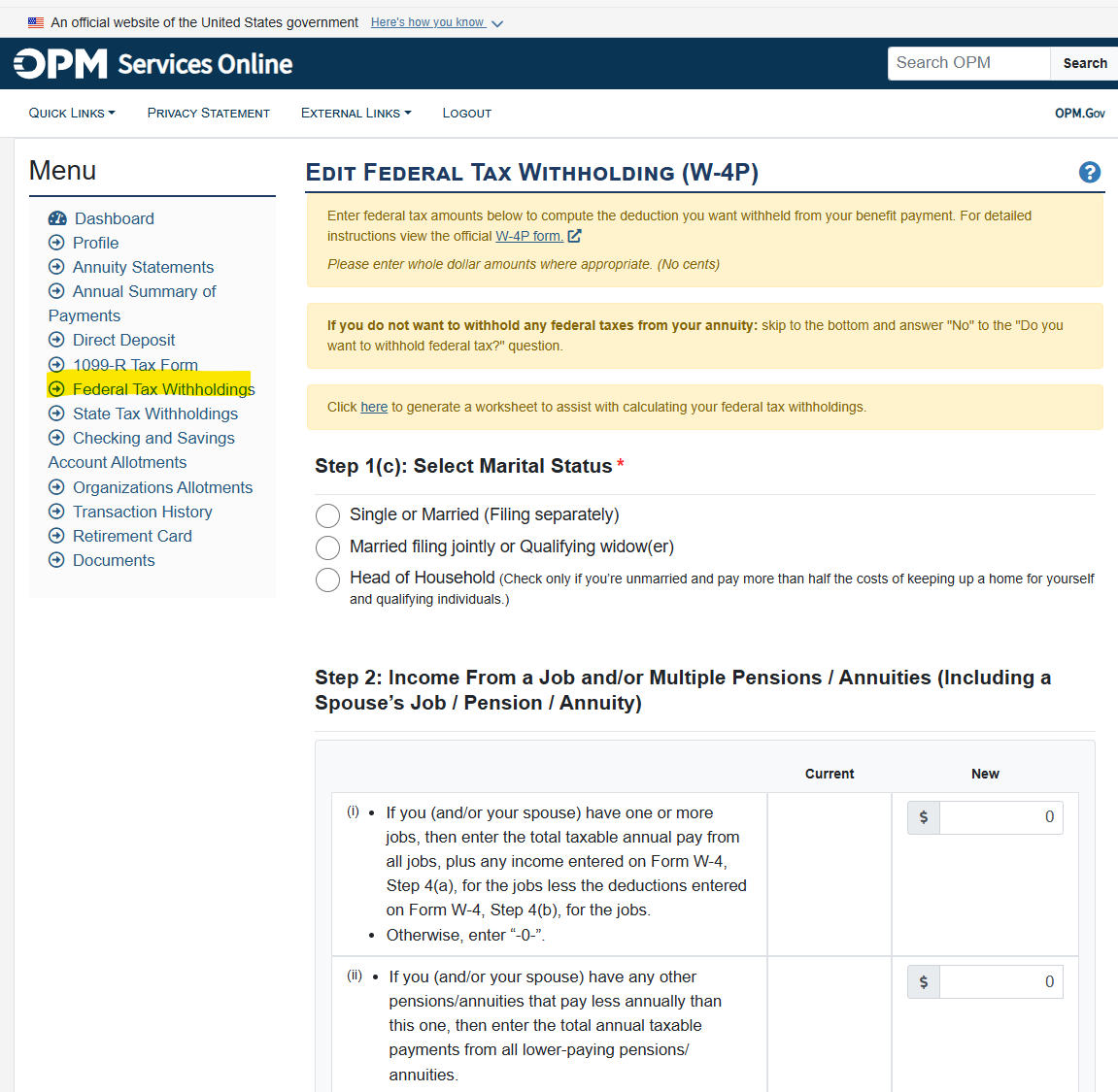 How To Change Tax Withholdings in Retirement — Barfield Financial