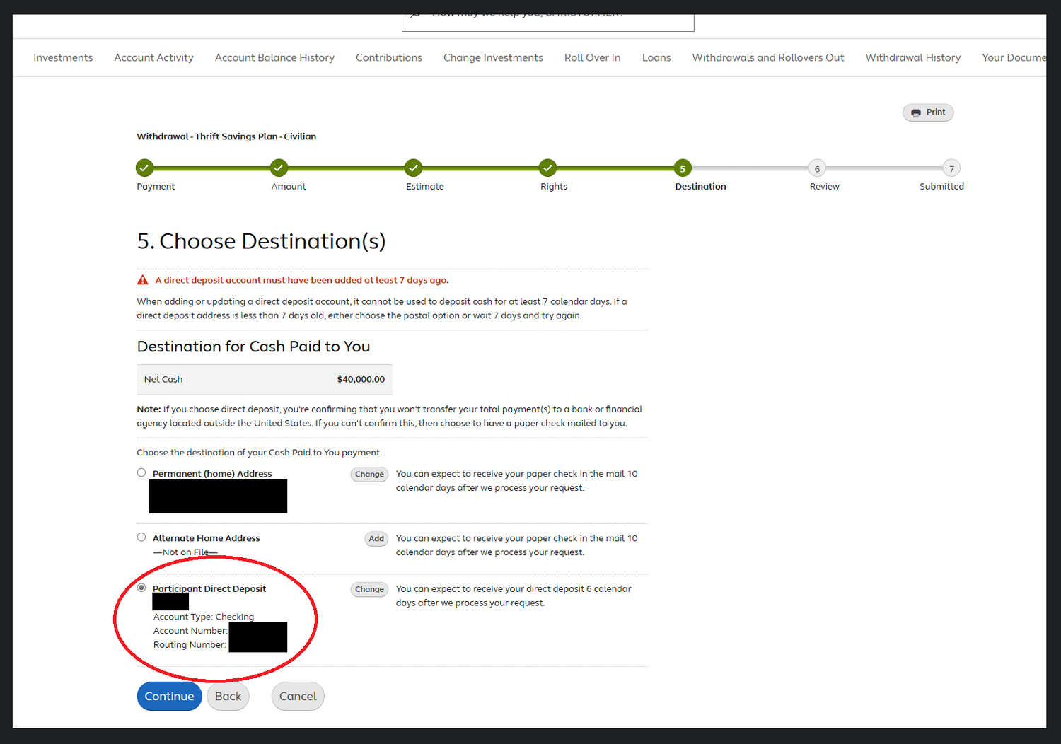 How to Make a TSP Withdrawal (with pictures!) — Barfield Financial