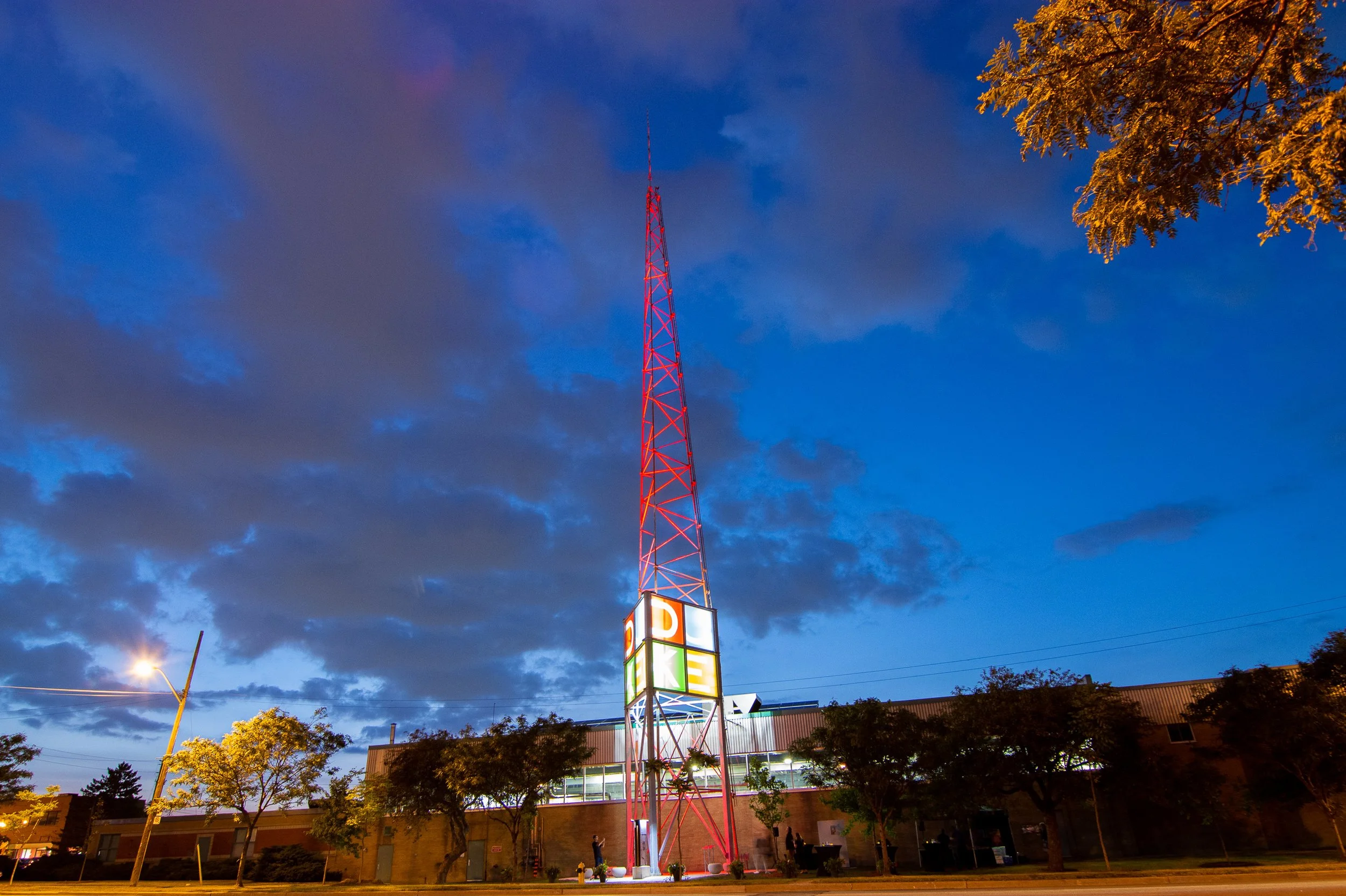 Restoring a piece of history: Grand unveiling of DUKE Tower — Downsview ...