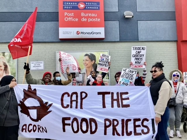 ACORN protests to impose caps on inflated grocery prices — Downsview ...