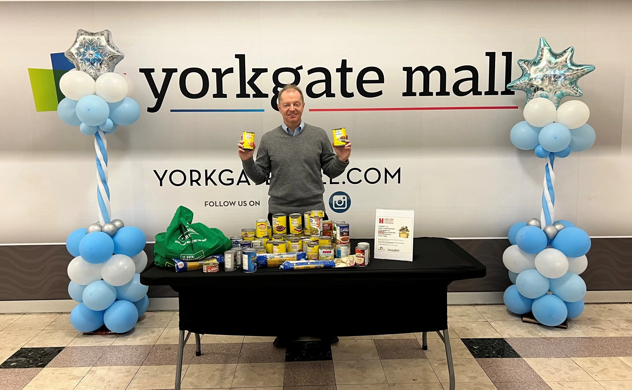 Yorkgate Mall Wrap-up Food Drive — Downsview Advocate