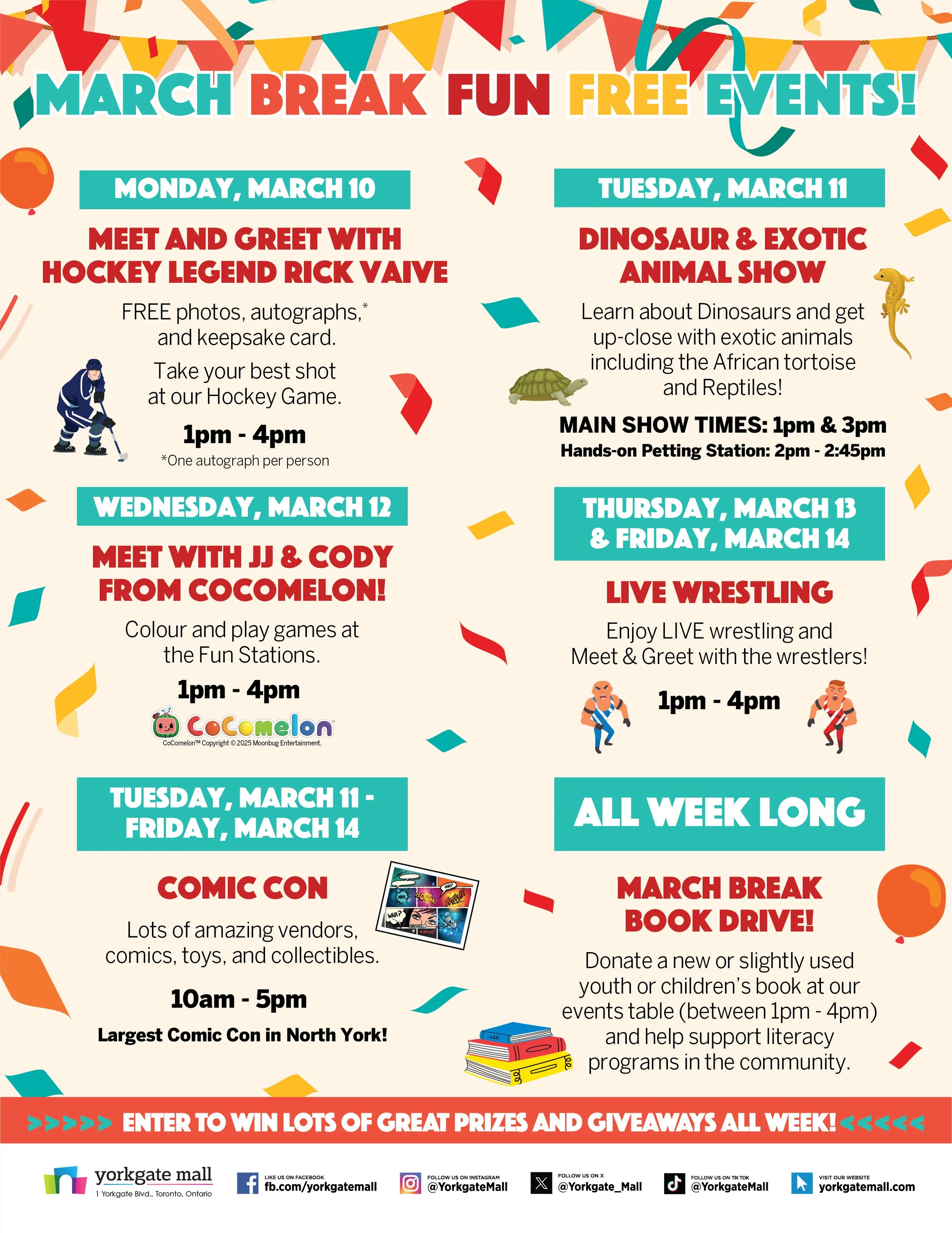 Yorkgate Mall Hosts Fun Free March Break Activities! — Downsview Advocate