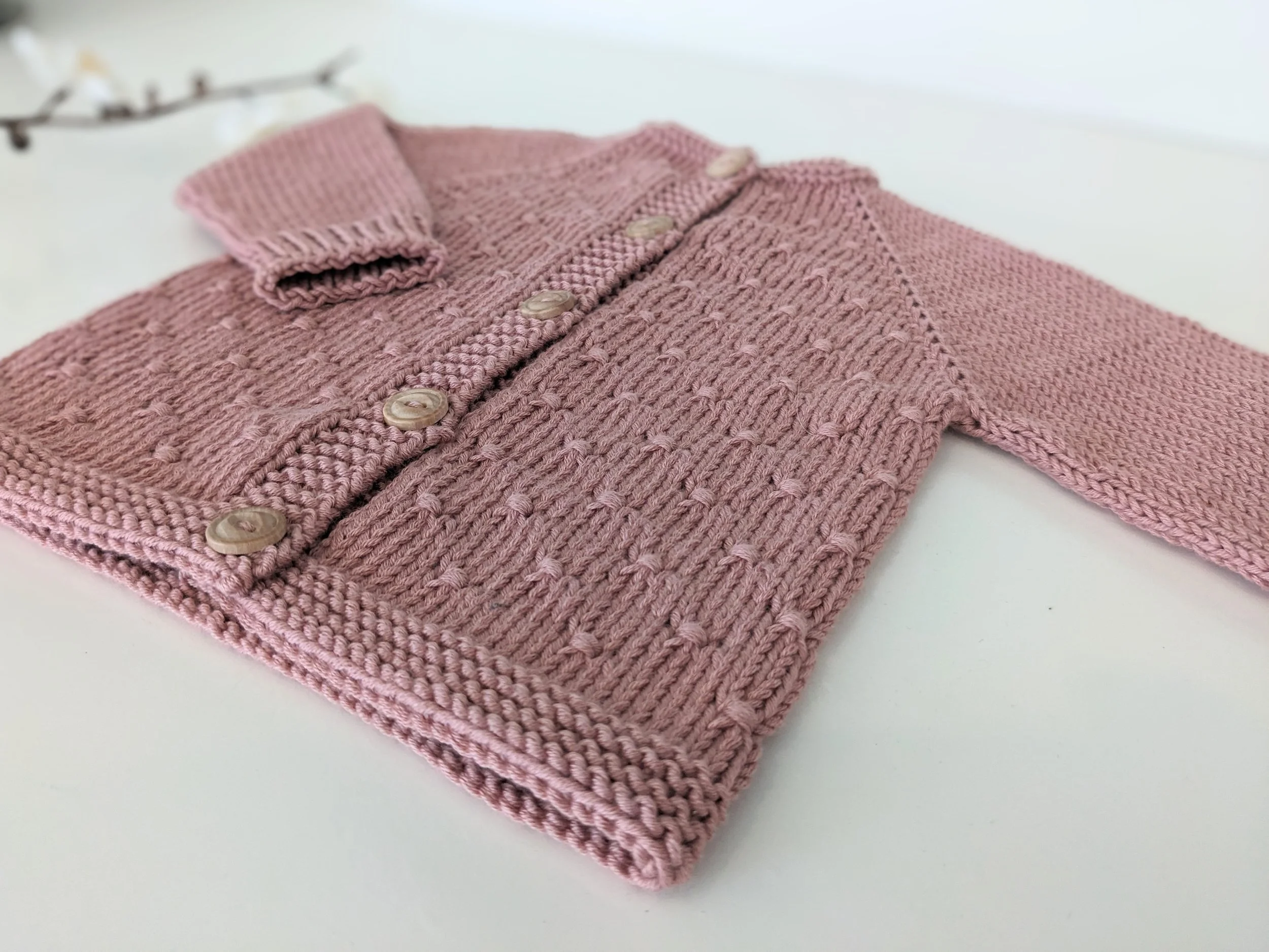 Free Baby Cardigan Knitting Pattern — Knit Paint Sew