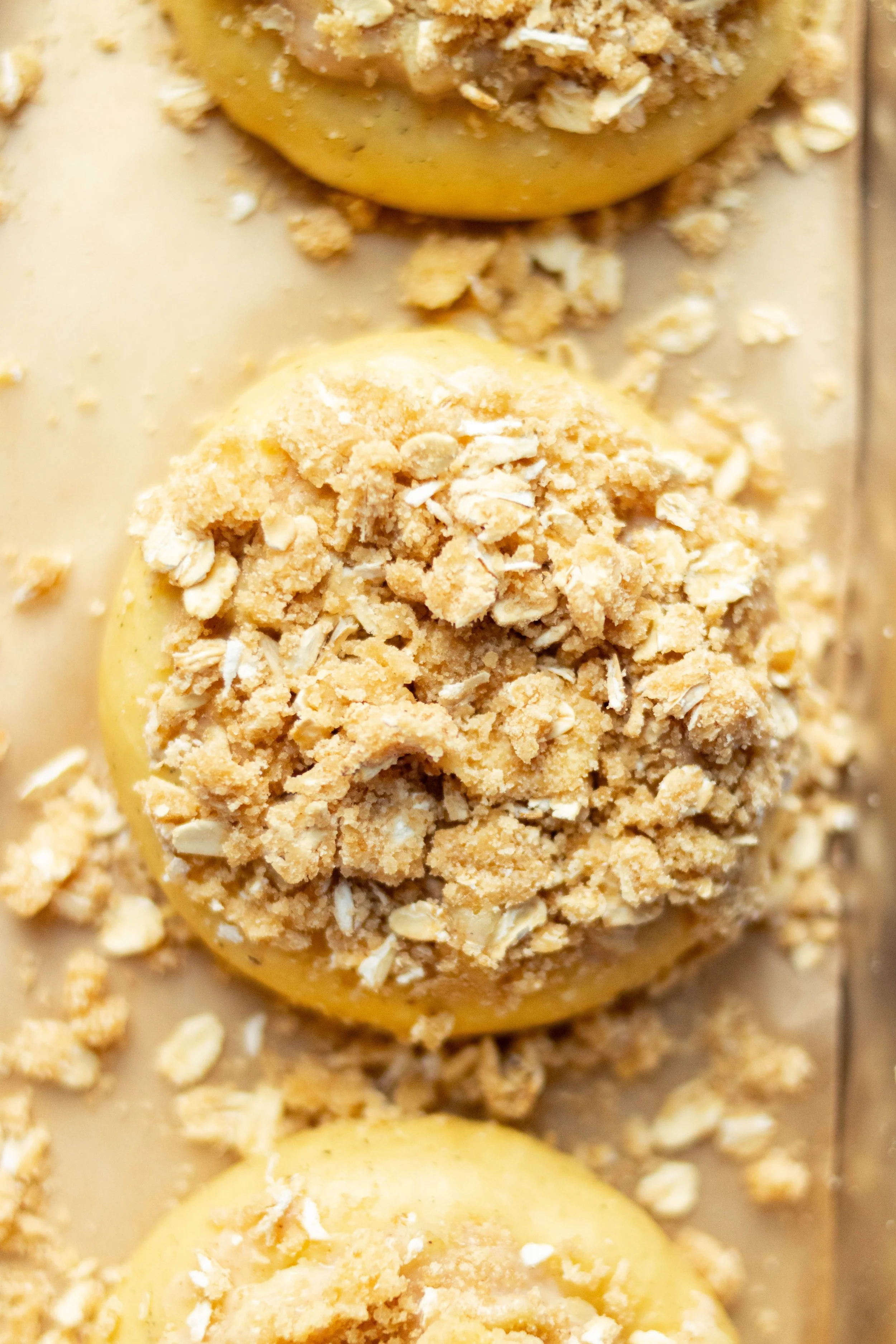 Apple Brioche Buns with Crumble — sleepingmakesmehungry