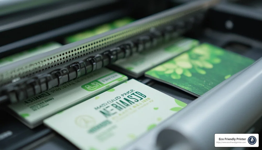Eco-Friendly Card Printing: A List of Green Alternatives — Eco Friendly Printer