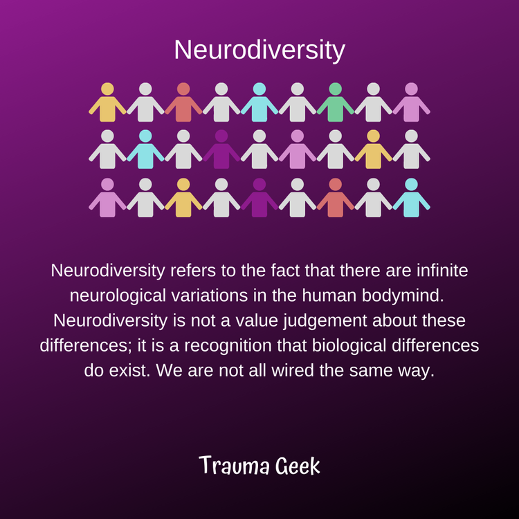 Neurodivergent Identity [graphics] — Trauma Geek